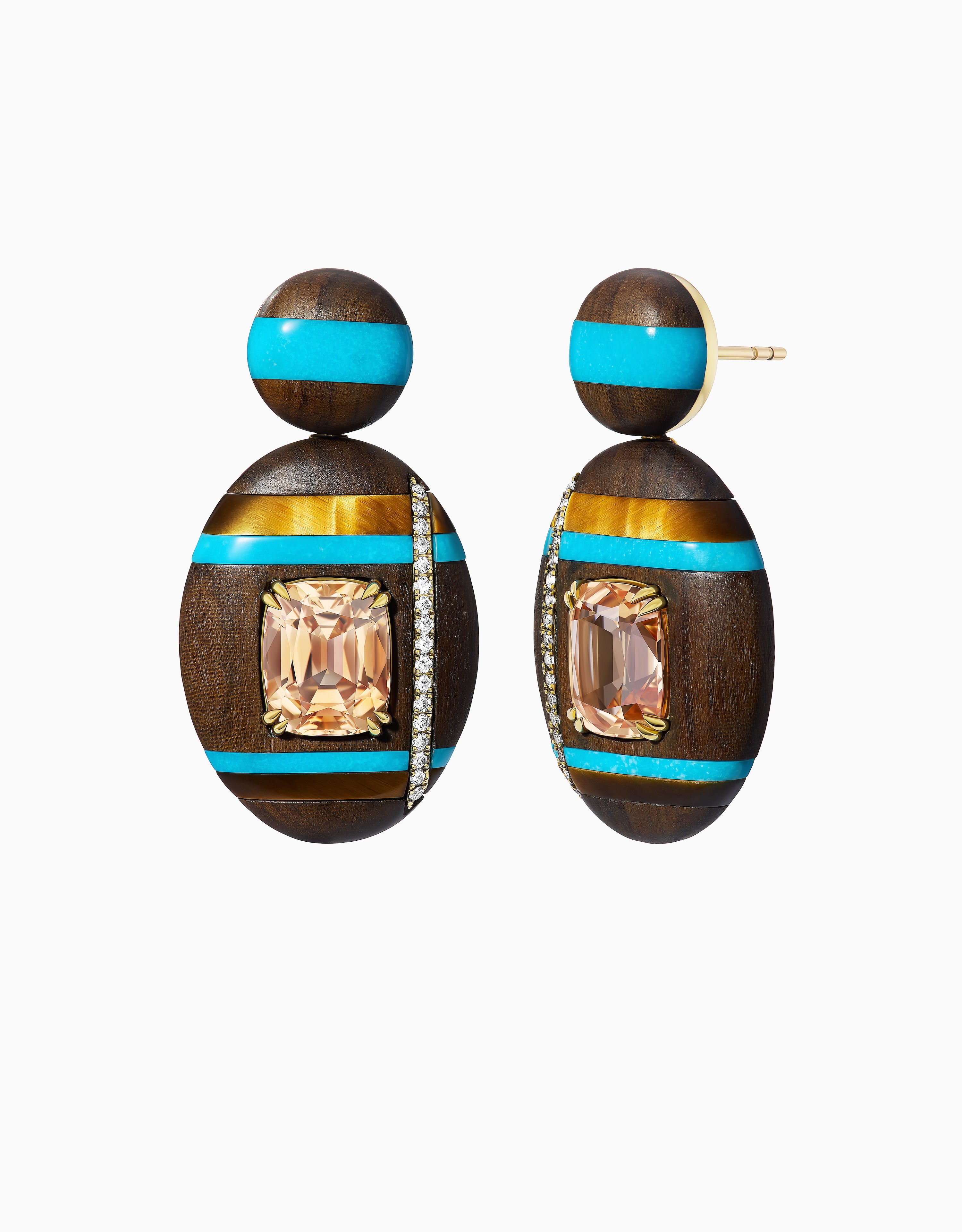 Imperial Topaz Earrings (One-of-a-Kind) – Emily P. Wheeler, LLC